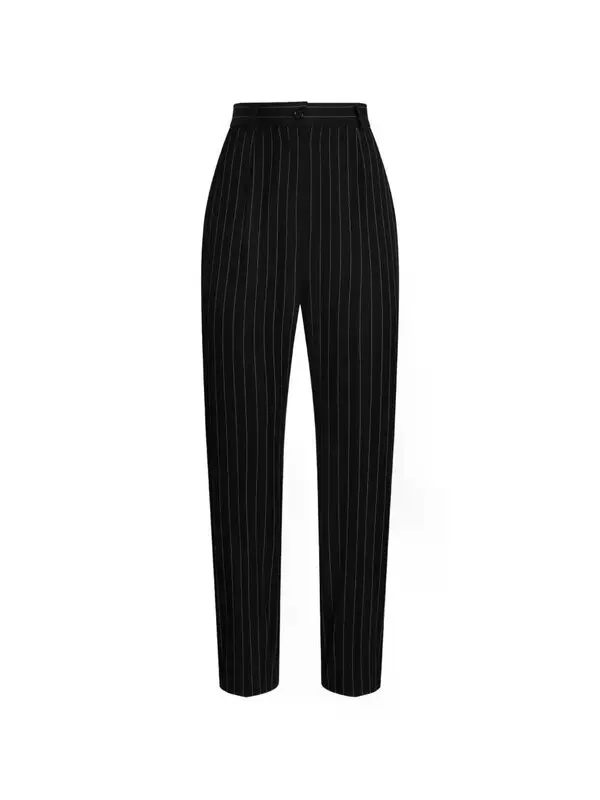 Dolce & Gabbana Pinstripe Wool Trousers