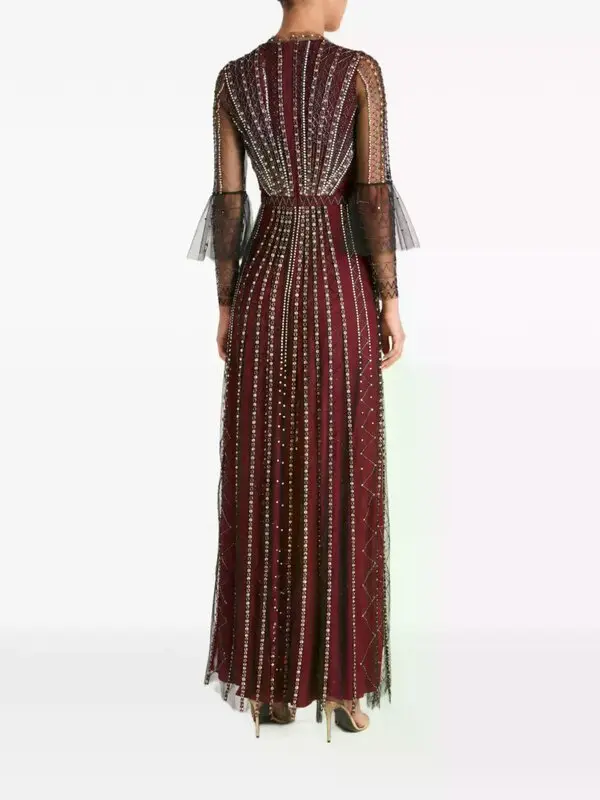 TEMPERLEY LONDON Sabel Sequin-embellished Maxi Gown