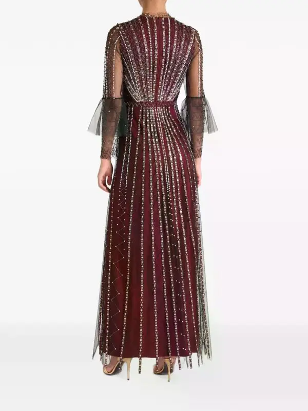 TEMPERLEY LONDON Sabel Sequin-embellished Maxi Gown