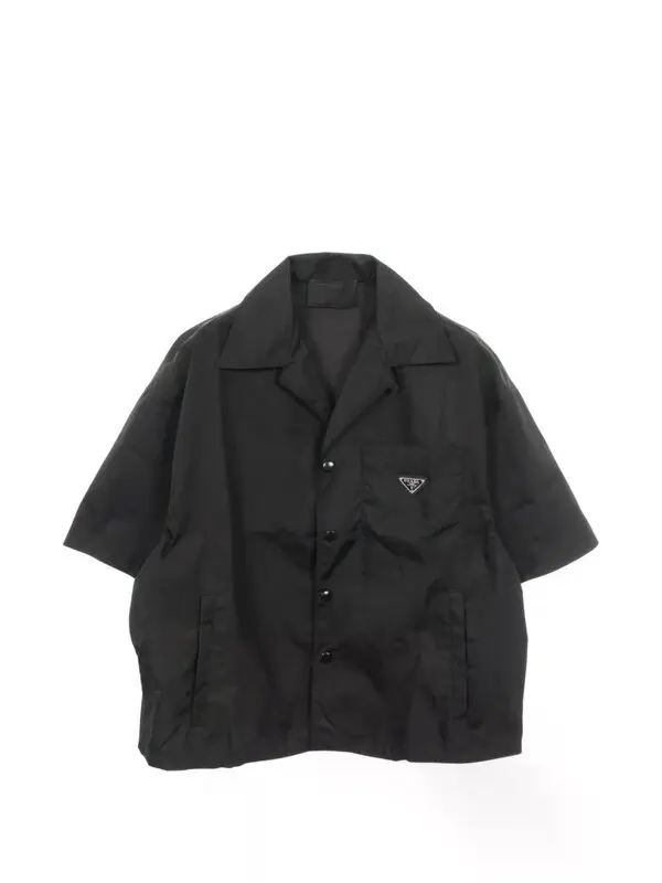 Prada 2000s Re-nylon Short-sleeve Shirt