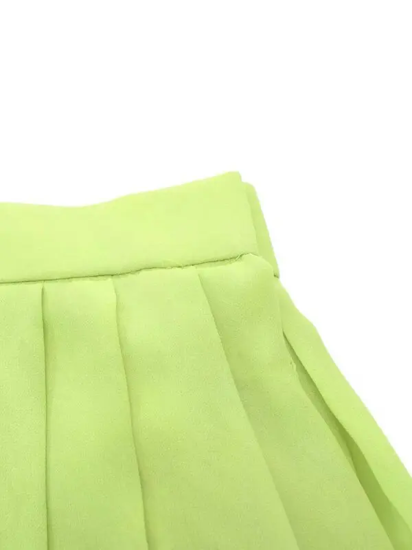 THE ROW 2000s Pleated Midi Skirt