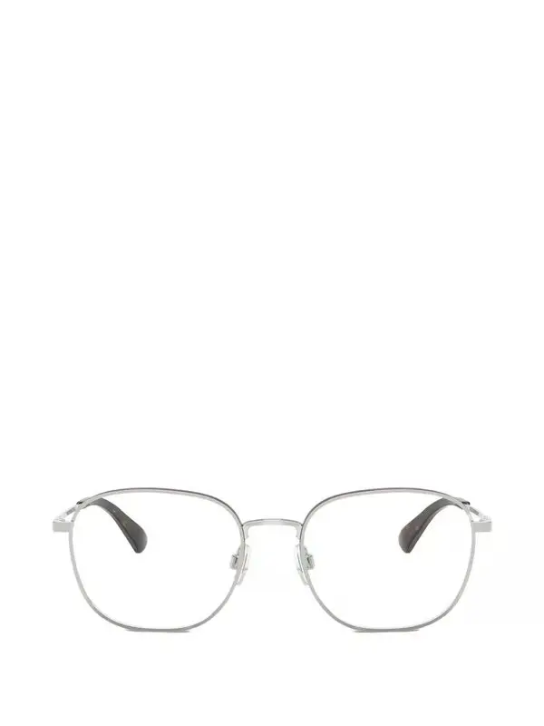 Polo Ralph Lauren Brushed Round-frame Glasses - Silver