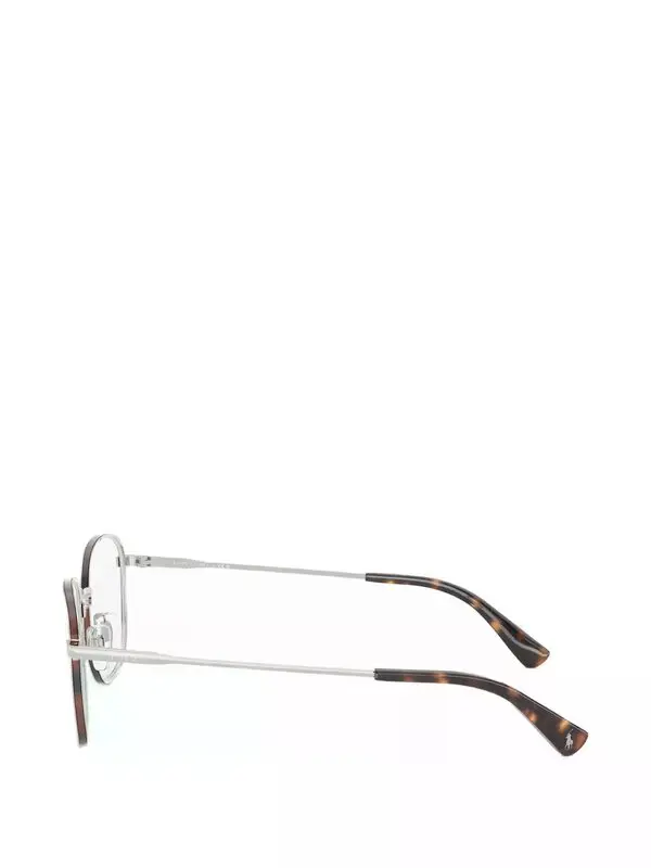 Polo Ralph Lauren Brushed Round-frame Glasses