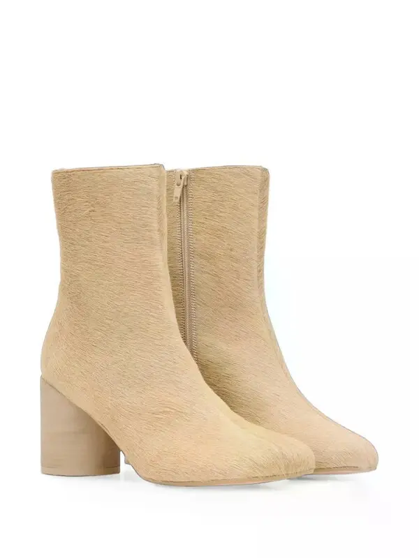MAISON MARGIELA Anatomic Zip-fastening Boots - Neutrals