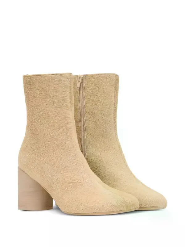 MAISON MARGIELA Anatomic Zip-fastening Boots - Neutrals