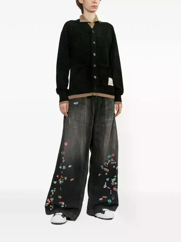 Mihara Yasuhiro Layered Cardigan