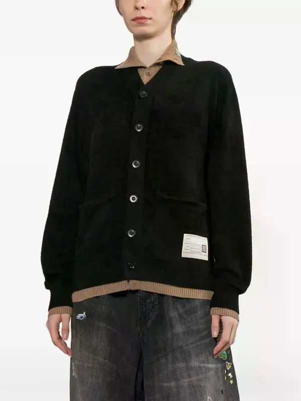 Mihara Yasuhiro Layered Cardigan