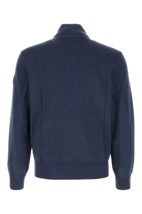 Canada Goose Knit And Nylon Hybridge Jacket - Blue