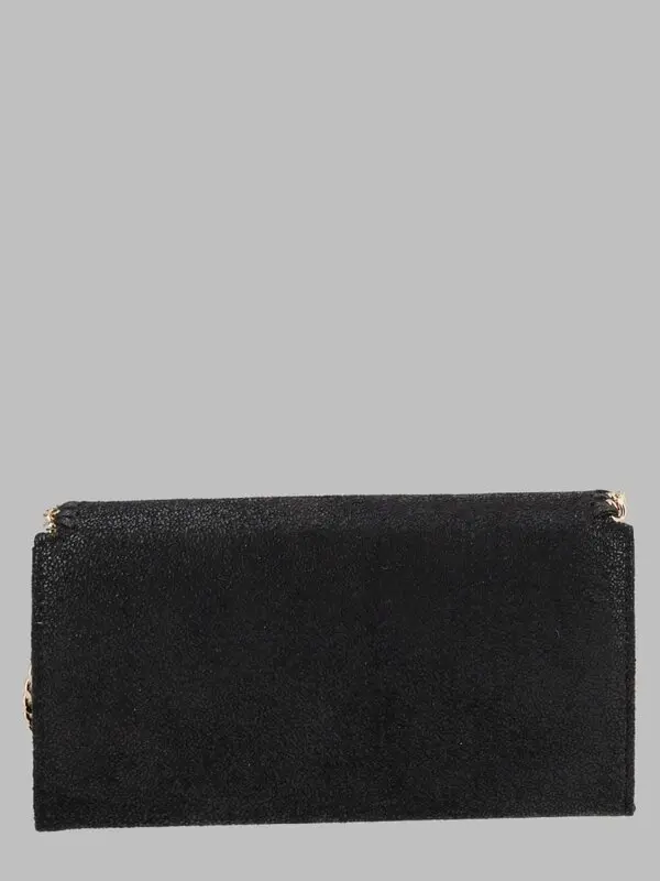 Stella McCartney Portafoglio Falabella Continental - Black