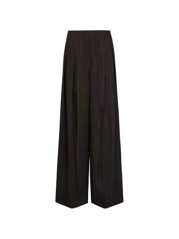 TWP Roberts Pinstripe-pattern Pleated Trousers