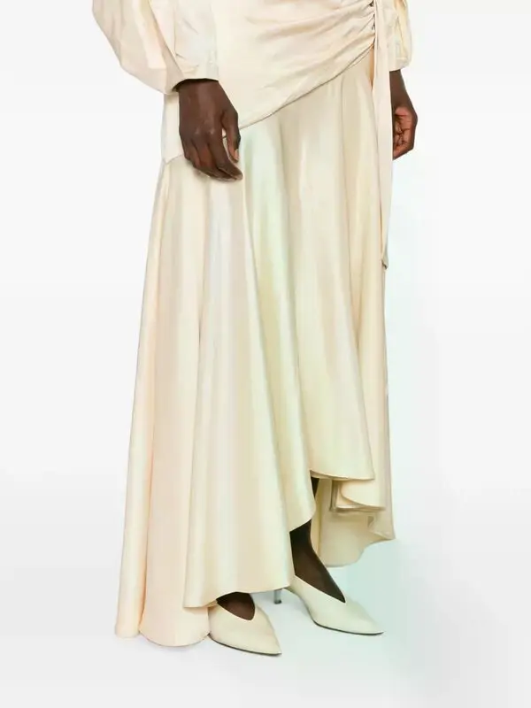 Zimmermann Ascent Draped Asymmetric Long Skirts