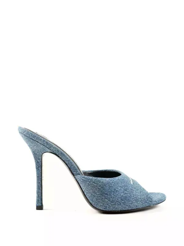 Alexander Wang Cher Denim Mules