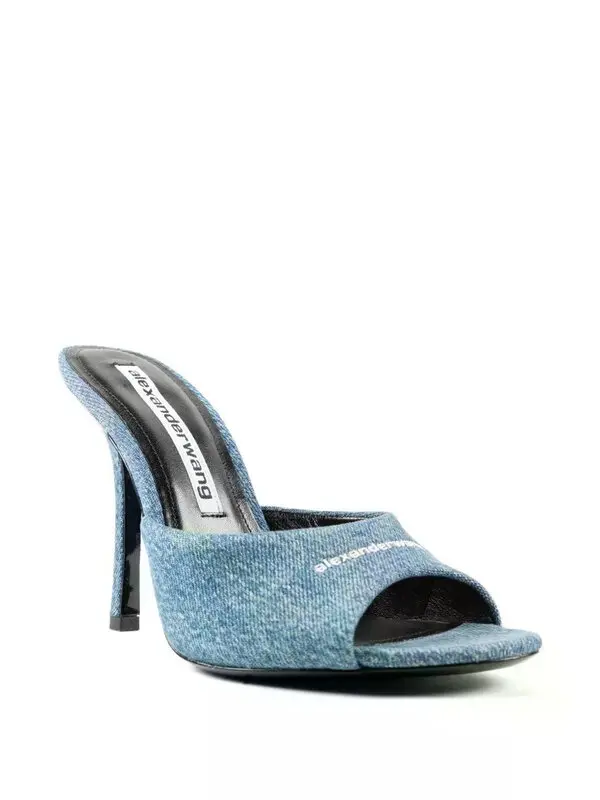 Alexander Wang Cher Denim Mules