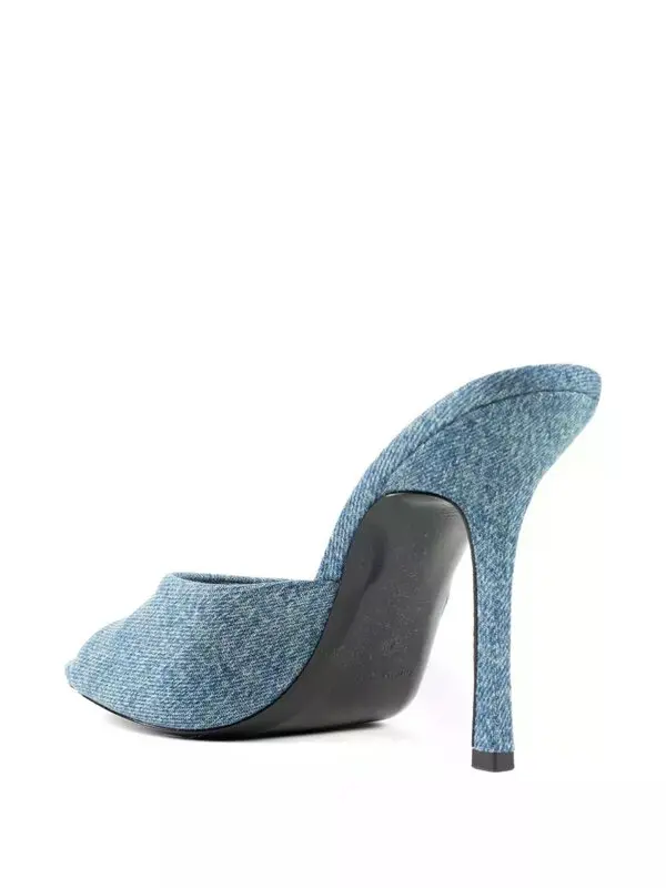 Alexander Wang Cher Denim Mules