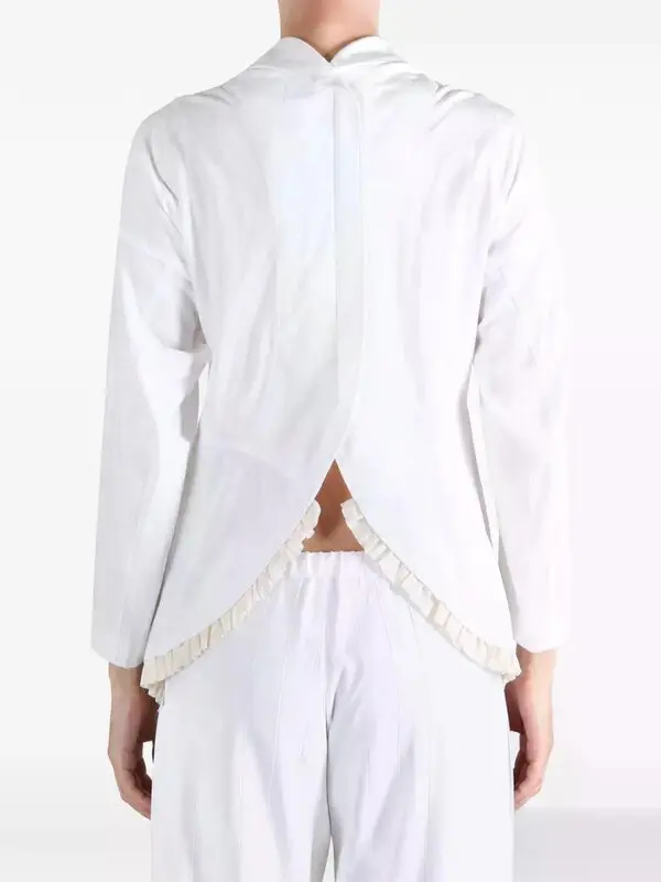 COMME DES GARÇONS TAO Ruffled Panelled Jacket