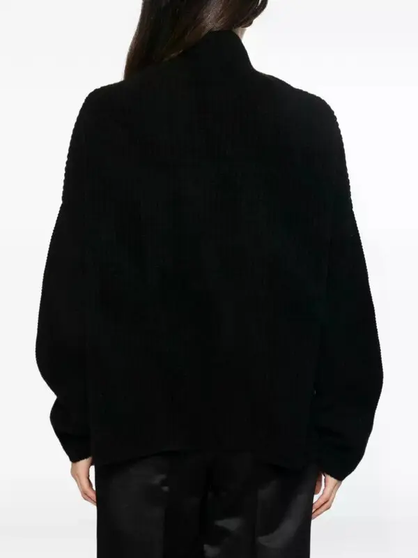 Liviana Conti Ribbed-knit Roll-neck Sweater