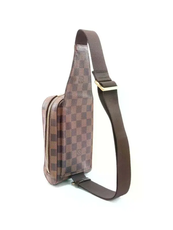 LOUIS VUITTON 2004 Geronimos Damier Ebene Cross Body Bag