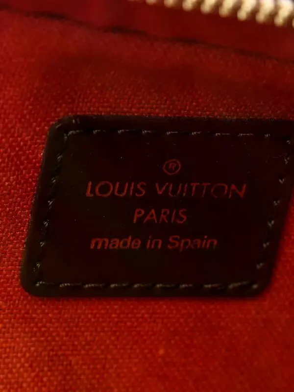 LOUIS VUITTON 2004 Geronimos Damier Ebene Cross Body Bag