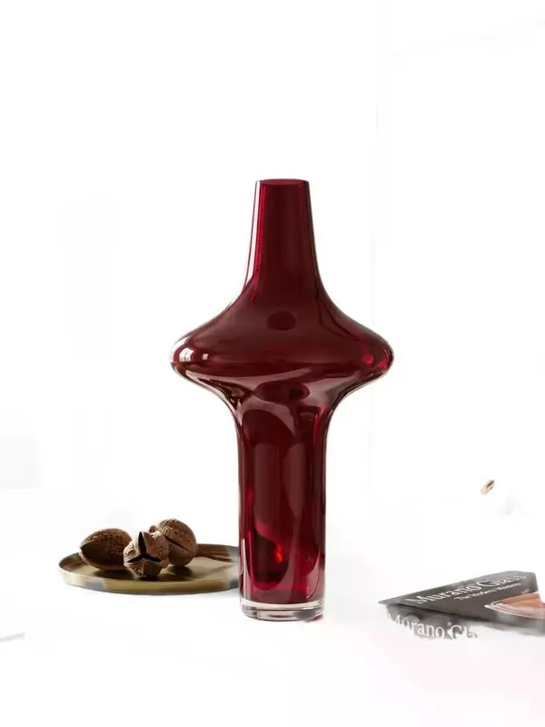 ENZO DE GASPERI Geometric Crystal Vase