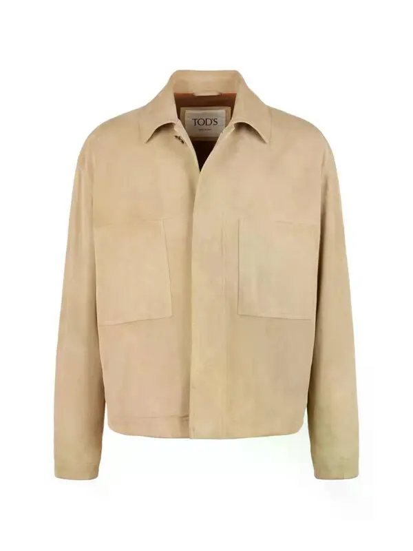 TOD'S Pashmy Coach Jacket - Neutrals