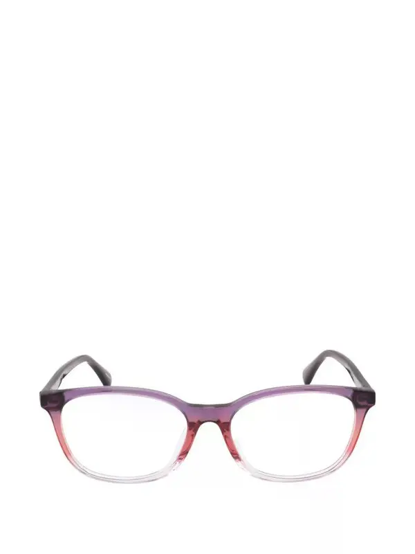 Kate Spade New York Haisley Gradient-effect Geometric-frame Glasses - Purple
