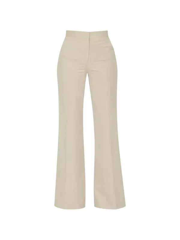 Stella McCartney Pressed-crease Flared Trousers