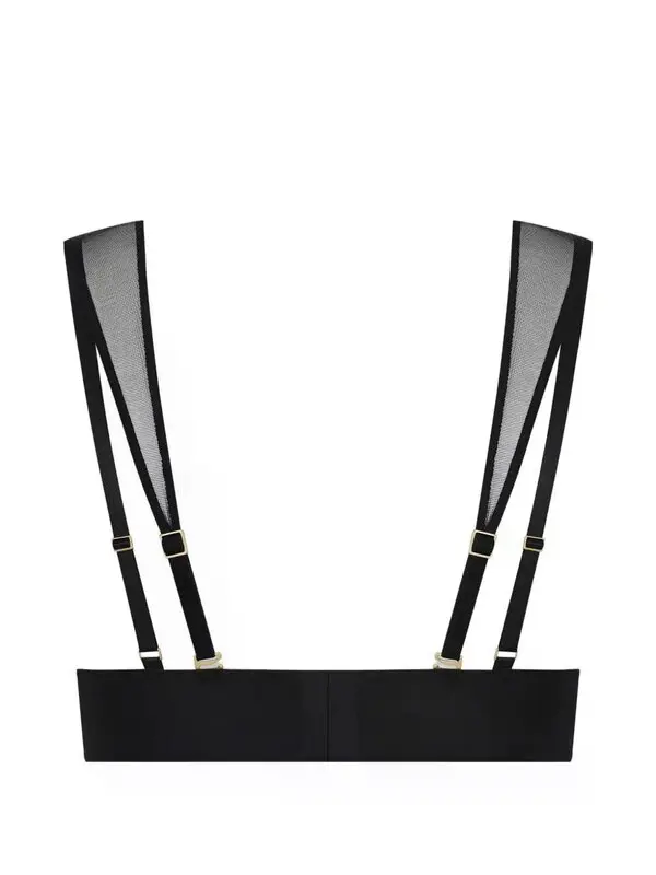 SCANDALE Nuit Fauve Mesh-panel Bra
