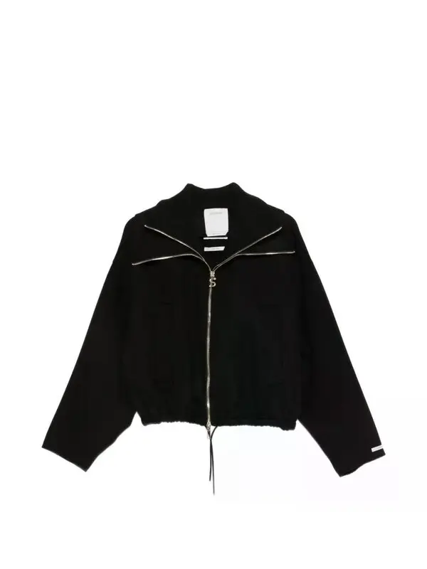 Sportmax Zip-fastening Sweatshirt - Black