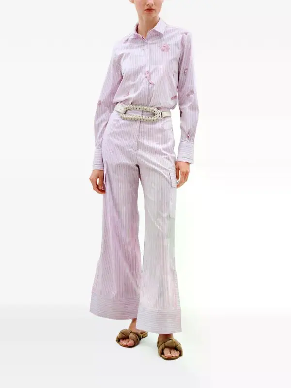 Silvia Tcherassi Falak Striped Trousers