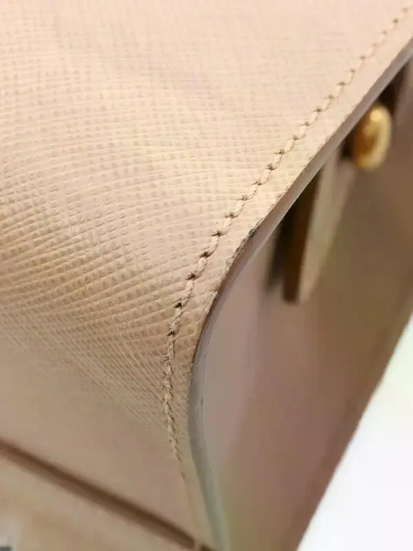 Prada 2010s Esplanade Saffiano Leather Tote Bag