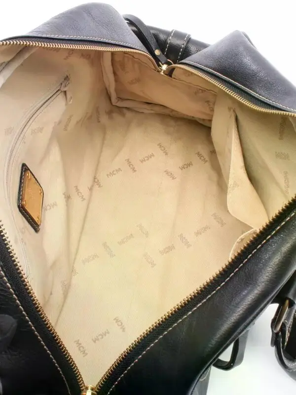 Mcm 2000s Mini Leather Shoulder Bag