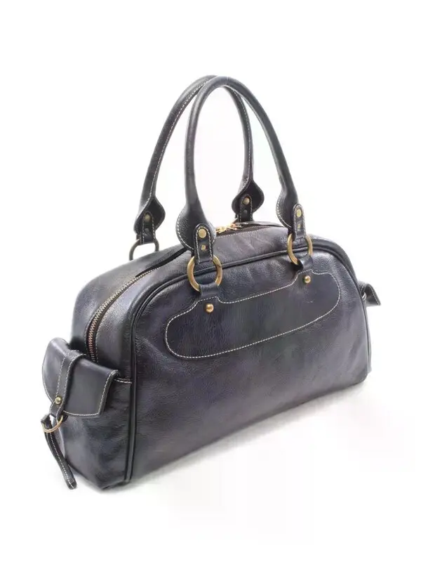 Mcm 2000s Mini Leather Shoulder Bag