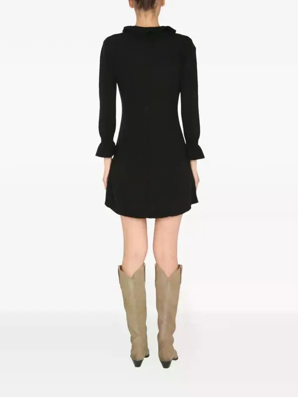 Alberta Ferretti Mini Bohemian Life Ruffled Dress