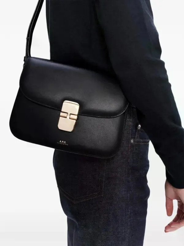 A.p.c. Grace Logo-embossed Shoulder Bag