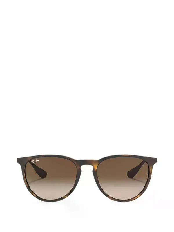 Ray-ban Erika Round-frame Sunglasses - Brown