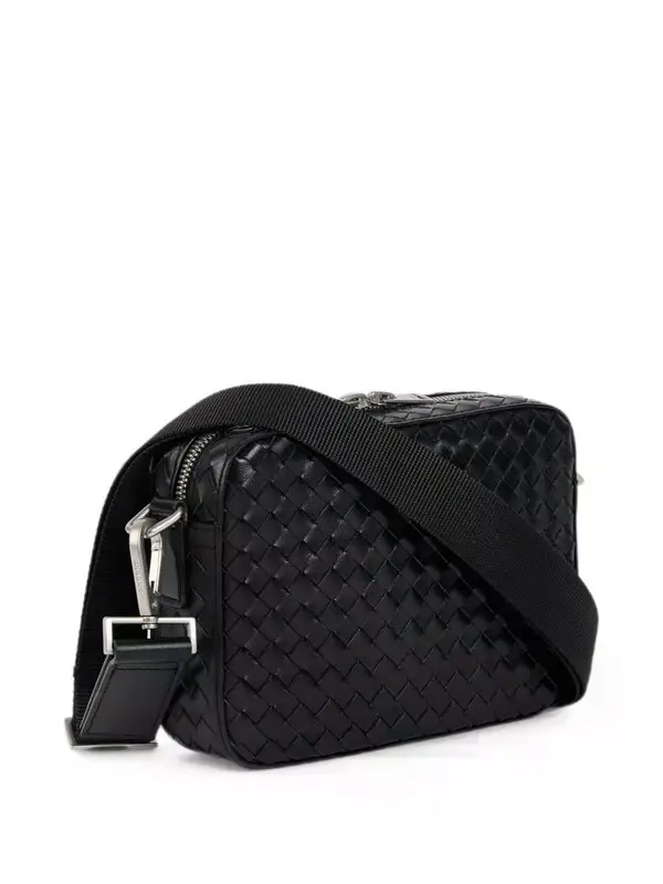 Sandro Leather Messenger Bag