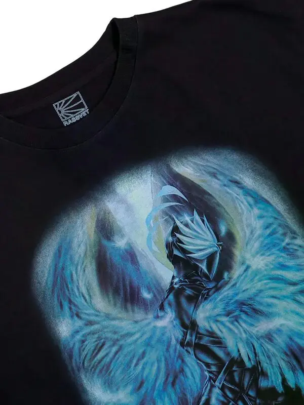 RASSVET Veil Graphic-print T-shirt