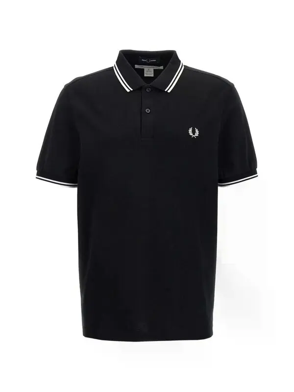 Comme Des Garçons X Fred Perry Logo-embroidered Polo Shirt