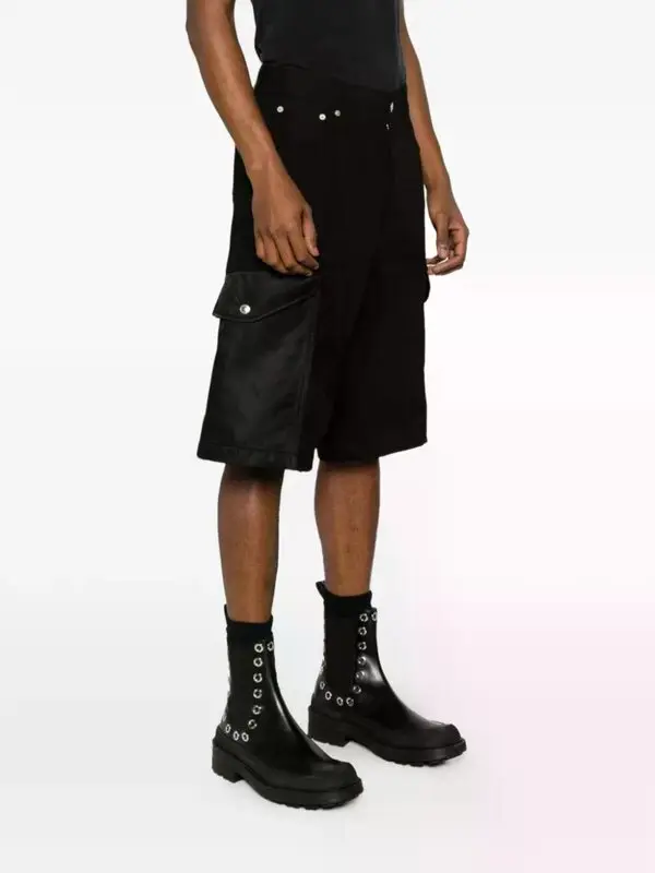 Alexander McQueen Cargo Denim Shorts