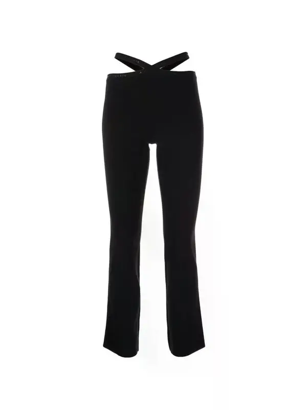 Alexander Wang Criss-cross Waist Leggings