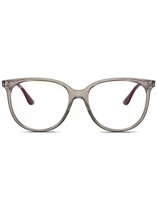 Ray-ban Square Frame Glasses - Grey