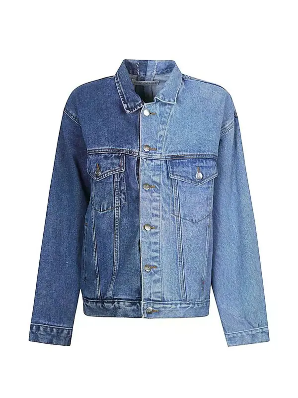 E.L.V. DENIM Denim Jacket - Blue