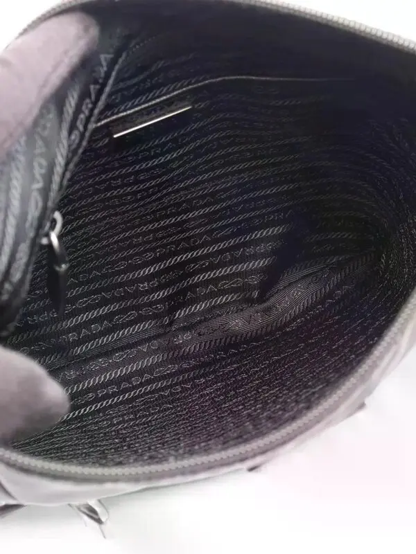 Prada 2010s Logo-plaque Shoulder Bag