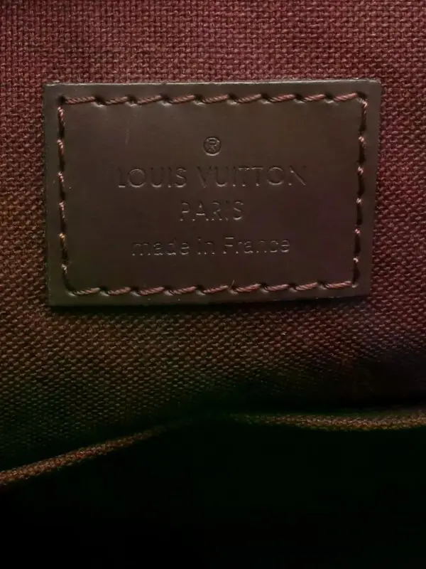 LOUIS VUITTON 2020 Mm Damier Ebene Jena Tote Bag - Brown