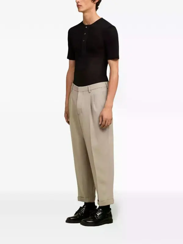 AMI Paris Cropped Trousers