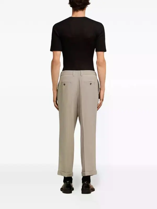 AMI Paris Cropped Trousers
