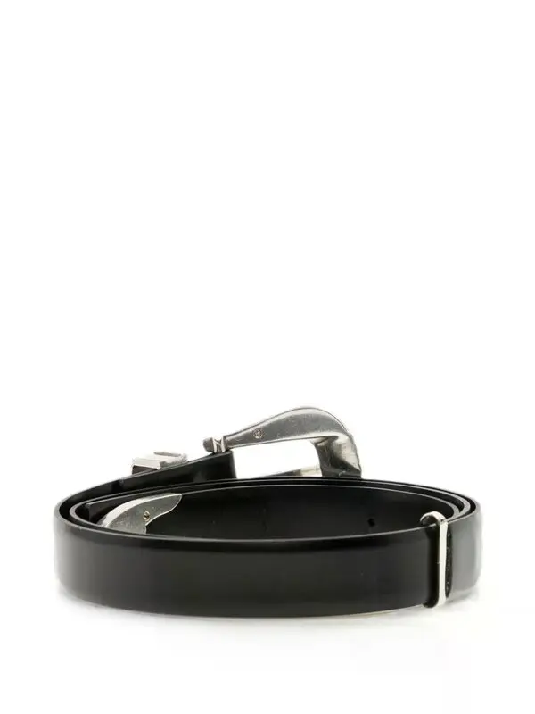 Toga Western-buckle Leather Belt