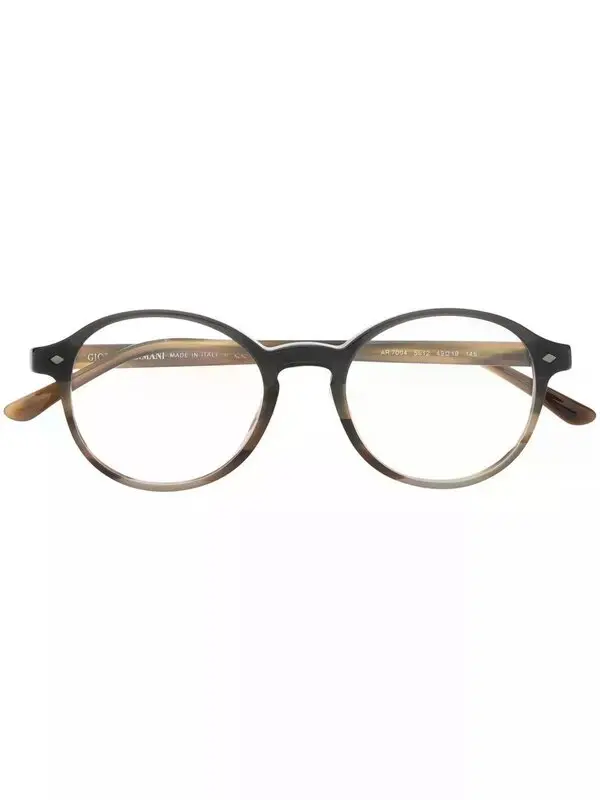 Giorgio Armani Round Frame Glasses