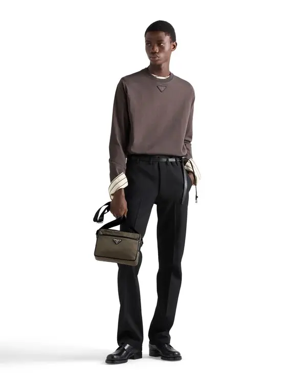 Prada Re-nylon And Saffiano Shoulder Bag