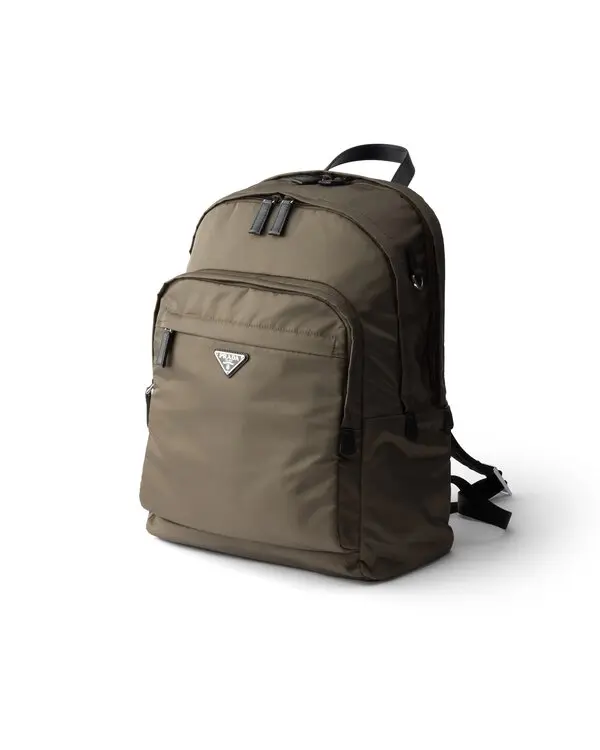 Prada Re-nylon And Saffiano Leather Backpack